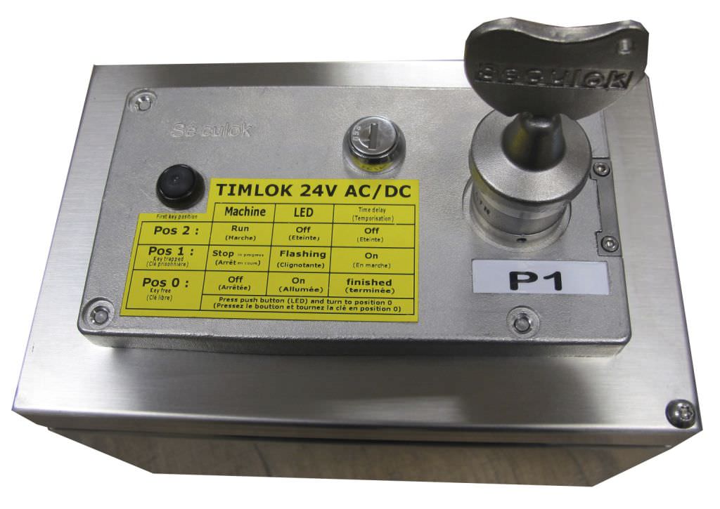 Cerradura electromecánica - TIMLOK - SECUMS Interlocks - de acero ...