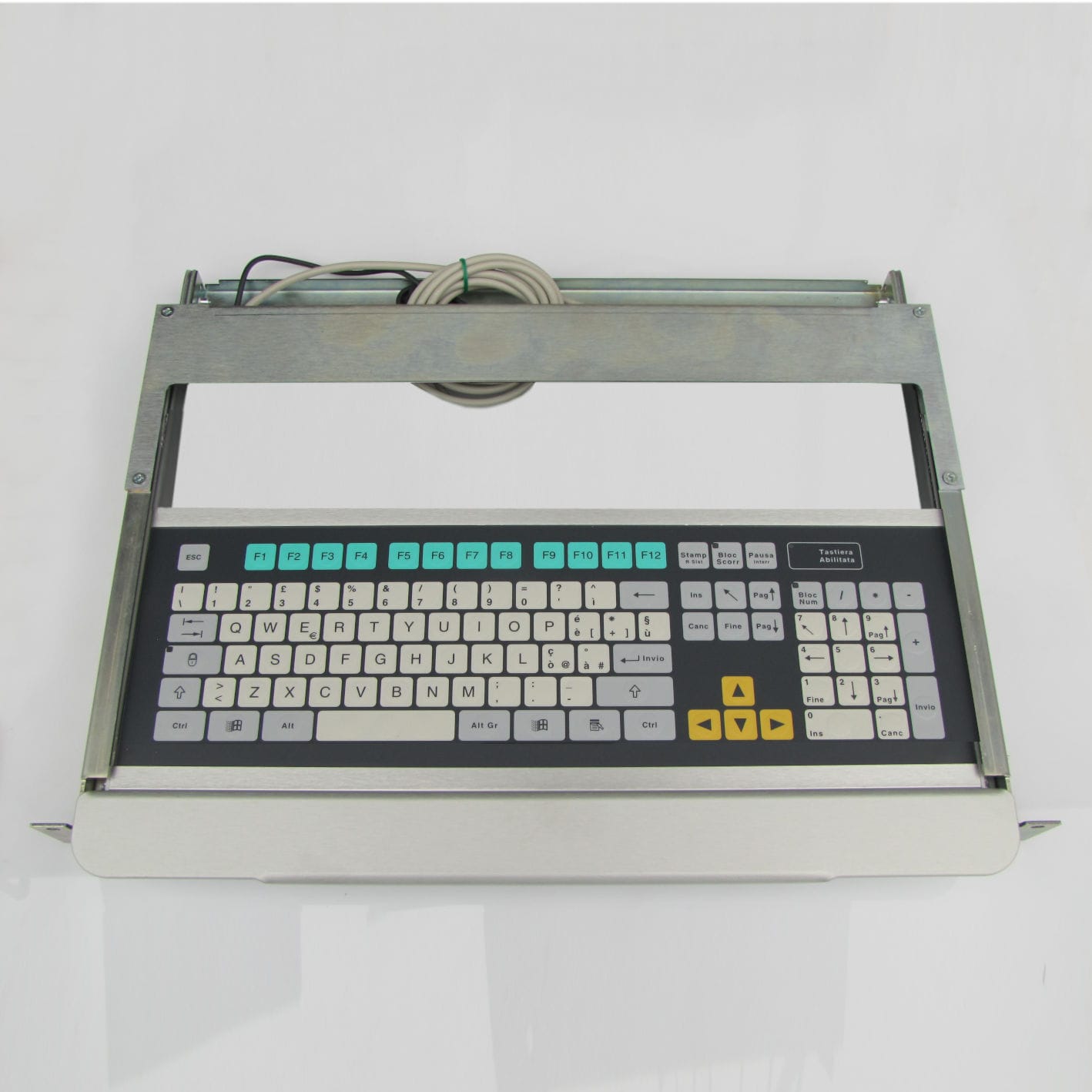 Teclado montado en rack-cajón - KT-105-C-02 - k-tronic S.r.l. - de ...