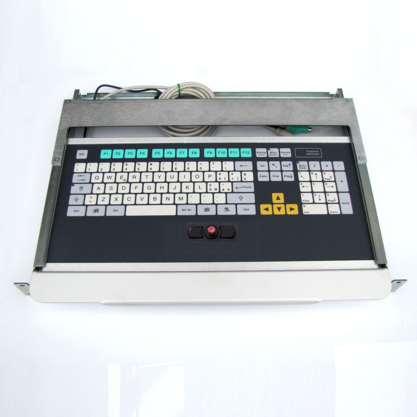 Teclado montado en rack-cajón - KT-105-C-10 - k-tronic S.r.l. - de ...