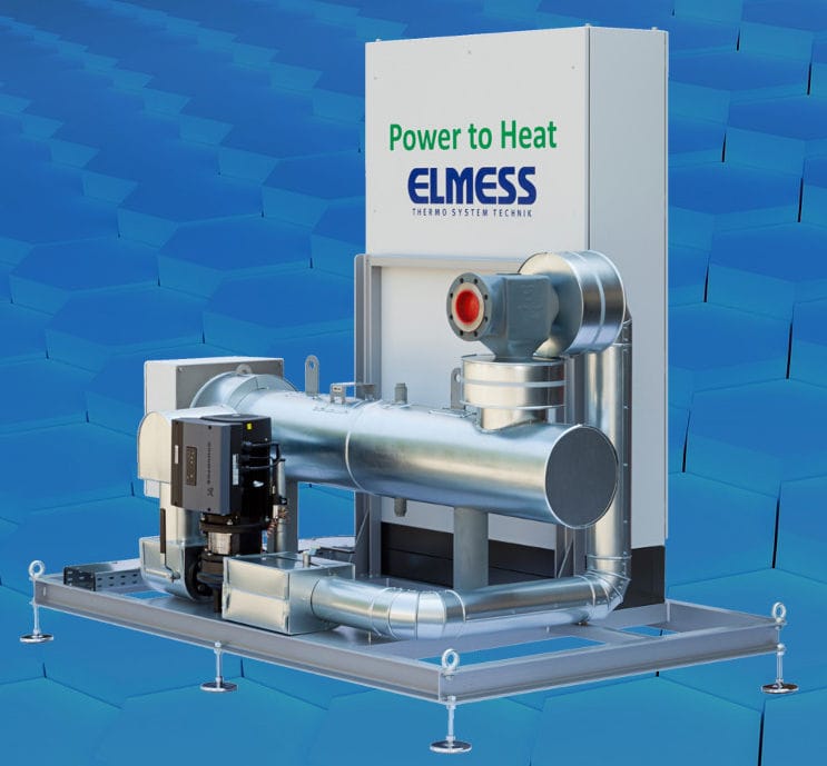Sistema de calefacción de agua - ELMESS Thermosystemtechnik GmbH & Co. KG