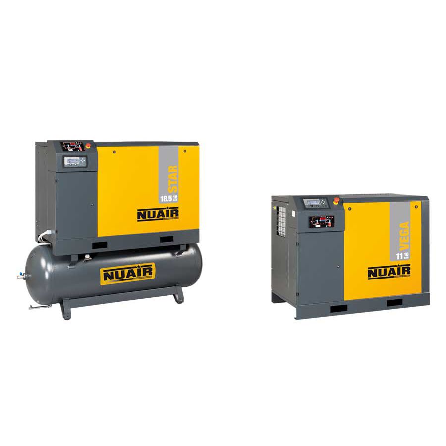 Compresor de tornillo - VEGA 11, 15 series - NUAir compressors ...