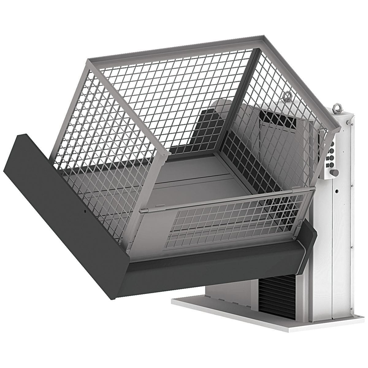 Aparato de levantamiento y volteo hidráulico - HNE series - Ventzki ...