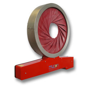 Válvula de diafragma en iris - F series - Mucon - con mando eléctrico ...