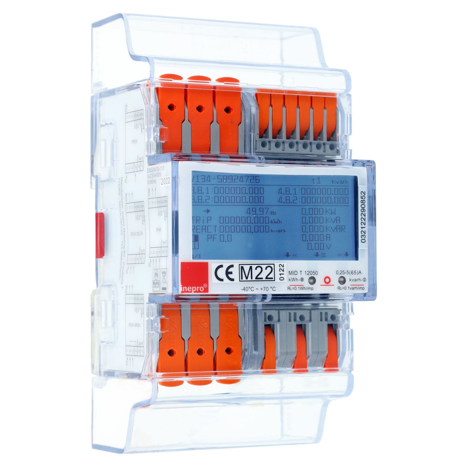 Contador de energía eléctrica trifásico - Ambition 4PU - inepro ...