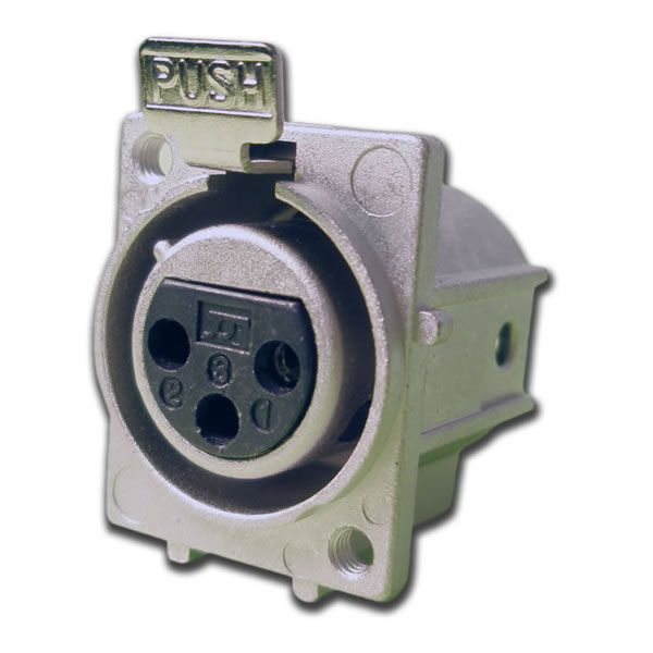 Conector XLR - XLM-PCB - ITT Cannon - DIN / PCB / circular