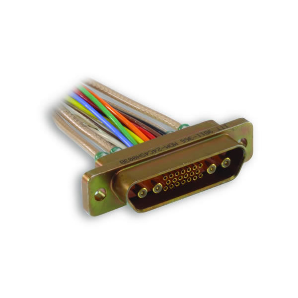 Conector combinado - MDM CP - ITT Cannon - micro-D / coaxial / SMT