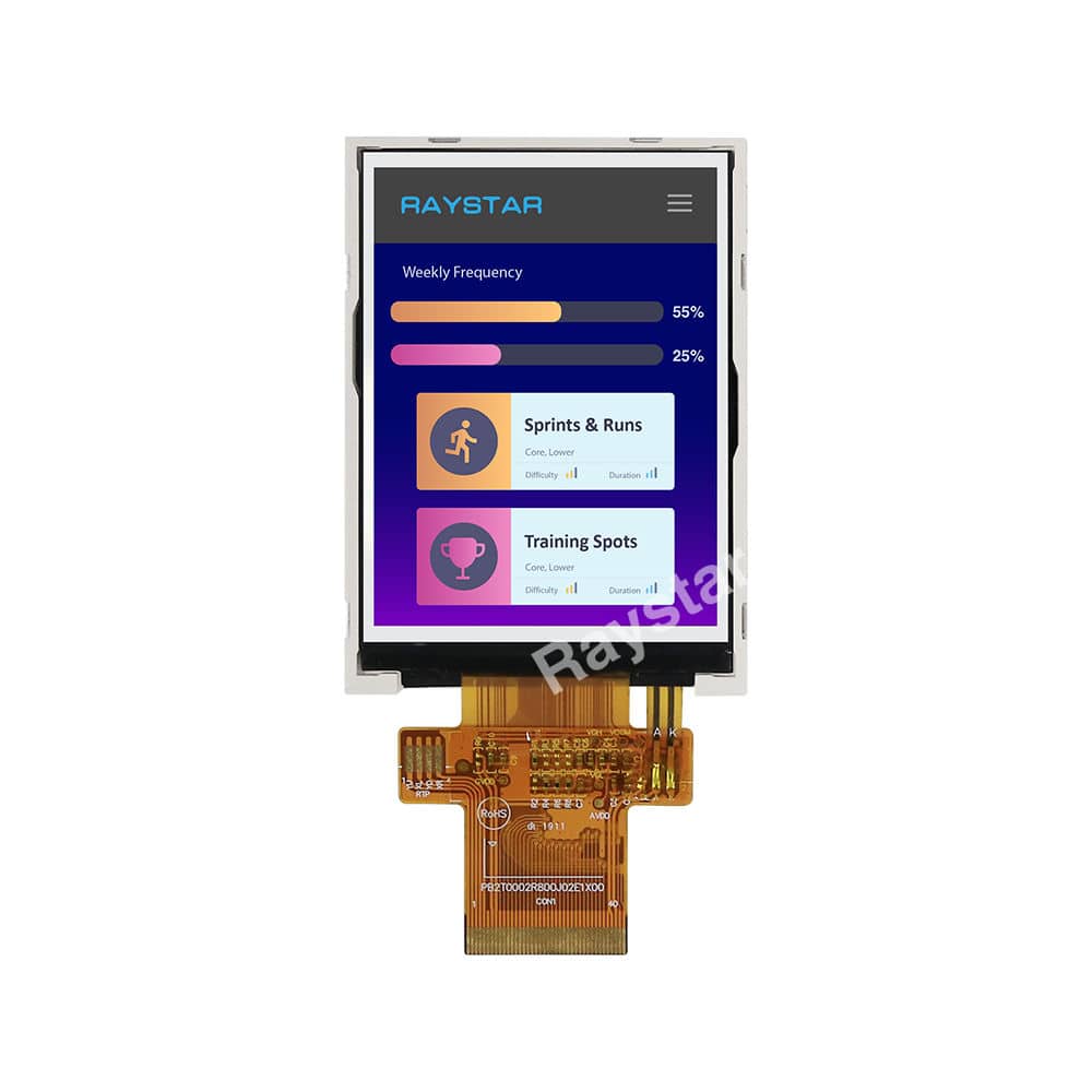 Módulo de visualización LED - RFJ280J-AYW-DNN - Raystar Optronics, Inc. - TFT LCD / IPS / 240 x 320