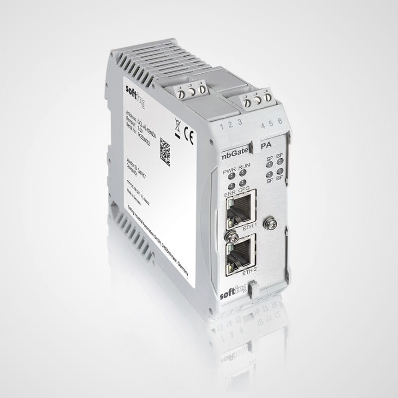 Pasarela de comunicación - mbGate PA - Softing Industrial Automation - industrial / Modbus TCP ...