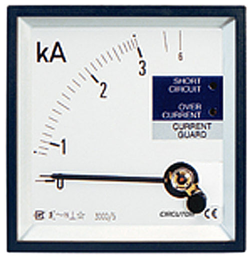 Amperímetro AC / analógico / montado en panel - EC-A series - CIRCUTOR
