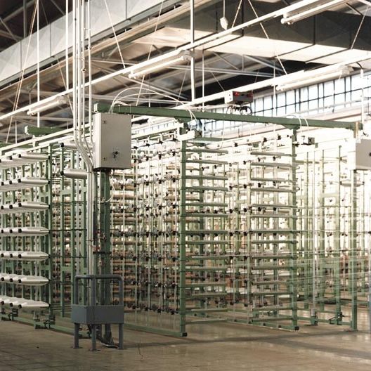 Fileta de hilado textil - F-8 - RIUS-COMATEX - con paneles pivotantes