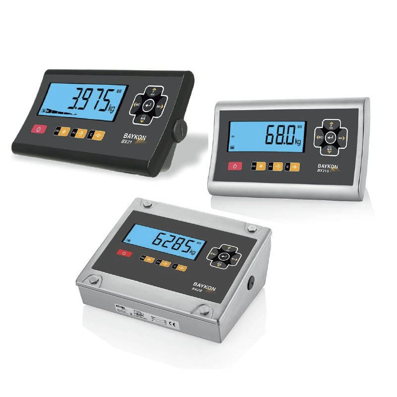 Indicador de pesaje visualizador LCD - BX21/S & BX22S - BAYKON ...