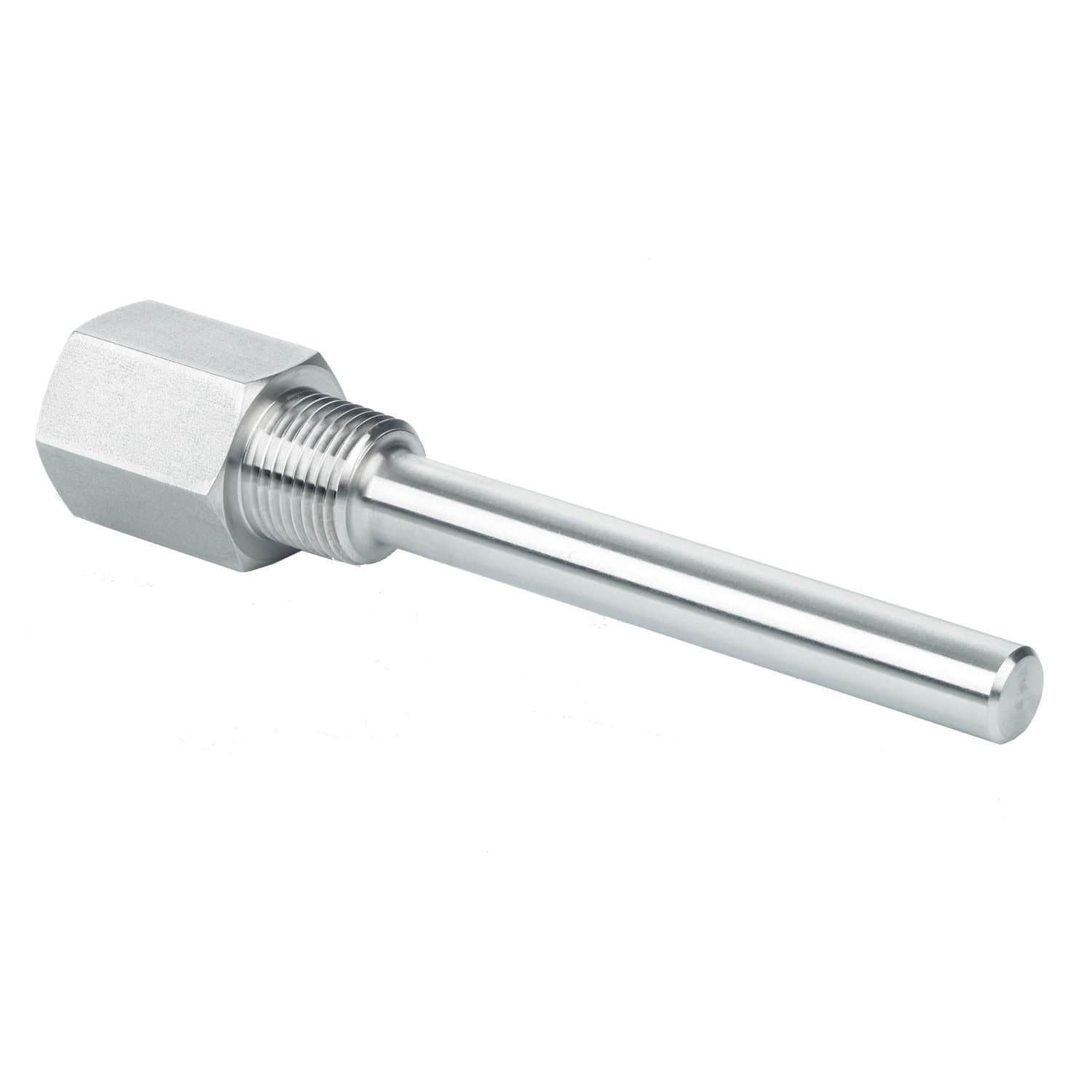 Termopozo roscado / de acero inoxidable / para sensor de temperatura ...