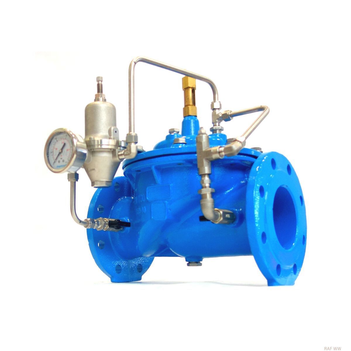 Válvula de membrana - RAF-WW - Raphael Valves Industries (1975) Ltd - hidráulica / de control ...