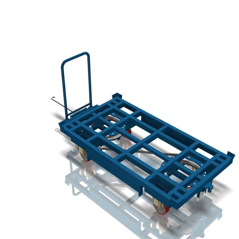 Plataforma rodante para paso - 422-280-122082 - Neri Makina Müh. San ...