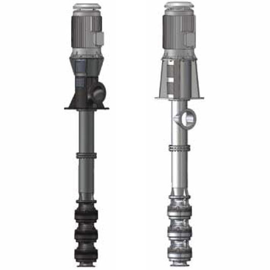 Bomba centrífuga - FEL - Caprari - de agua / semisumergible / industrial