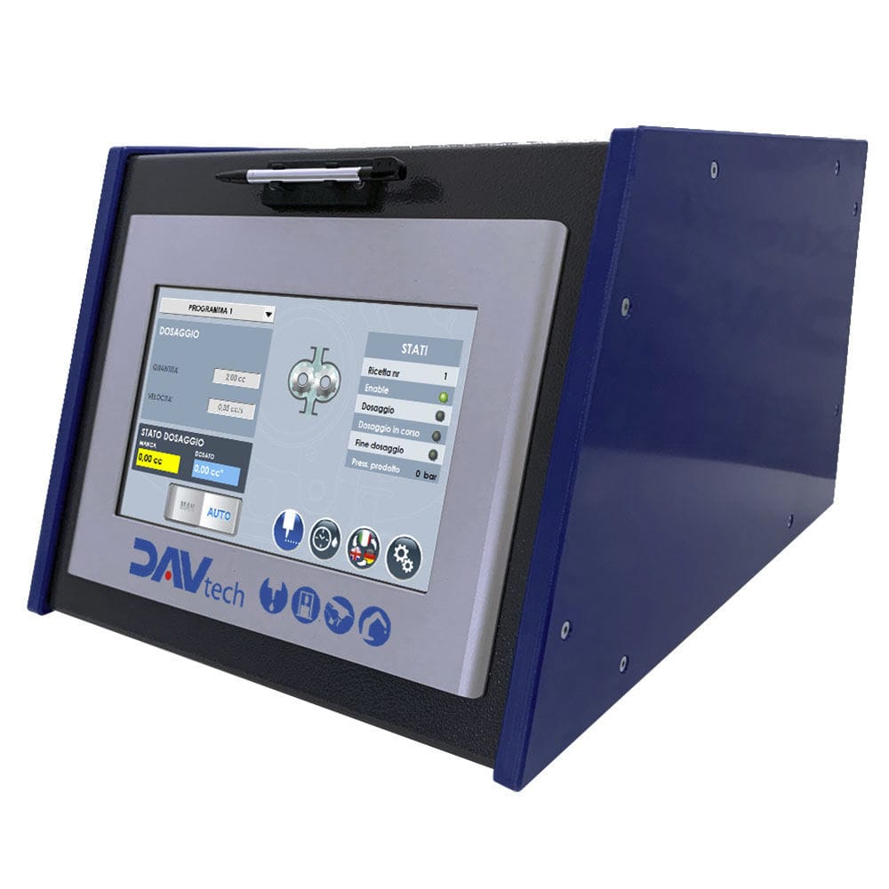 Controlador para bomba de engranaje - GP - DAV TECH Srl - de dosificación / compacto / electrónico