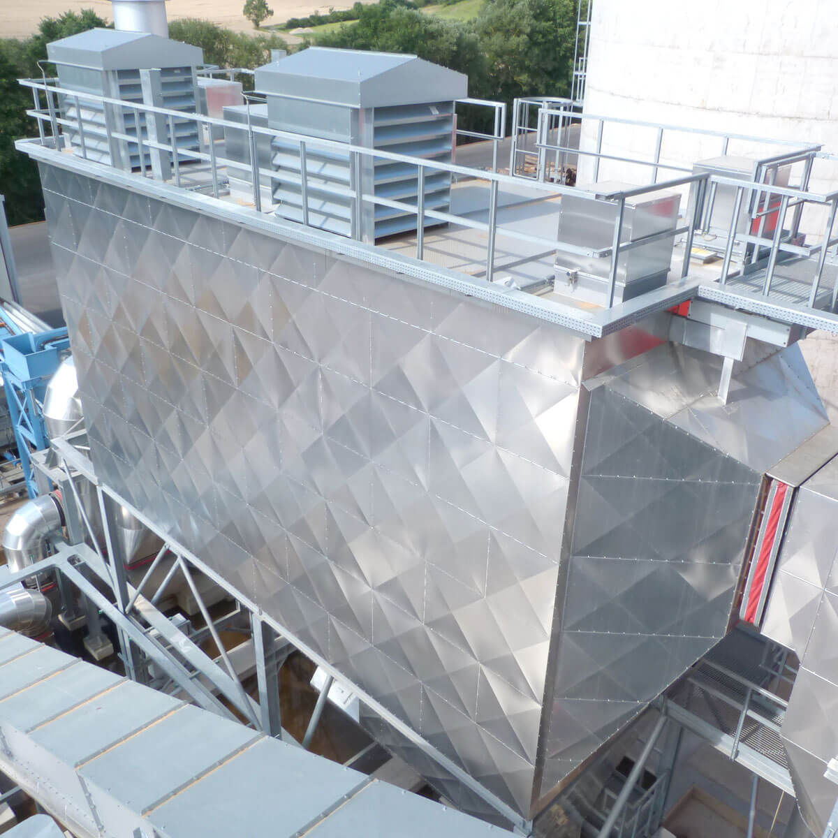 Precipitador electrostático para gas de combustión - Scheuch