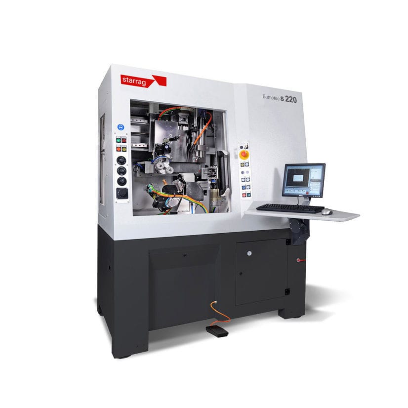 Máquina de acabado de acabado - Bumotec s220 - Starrag - de taladrado ...