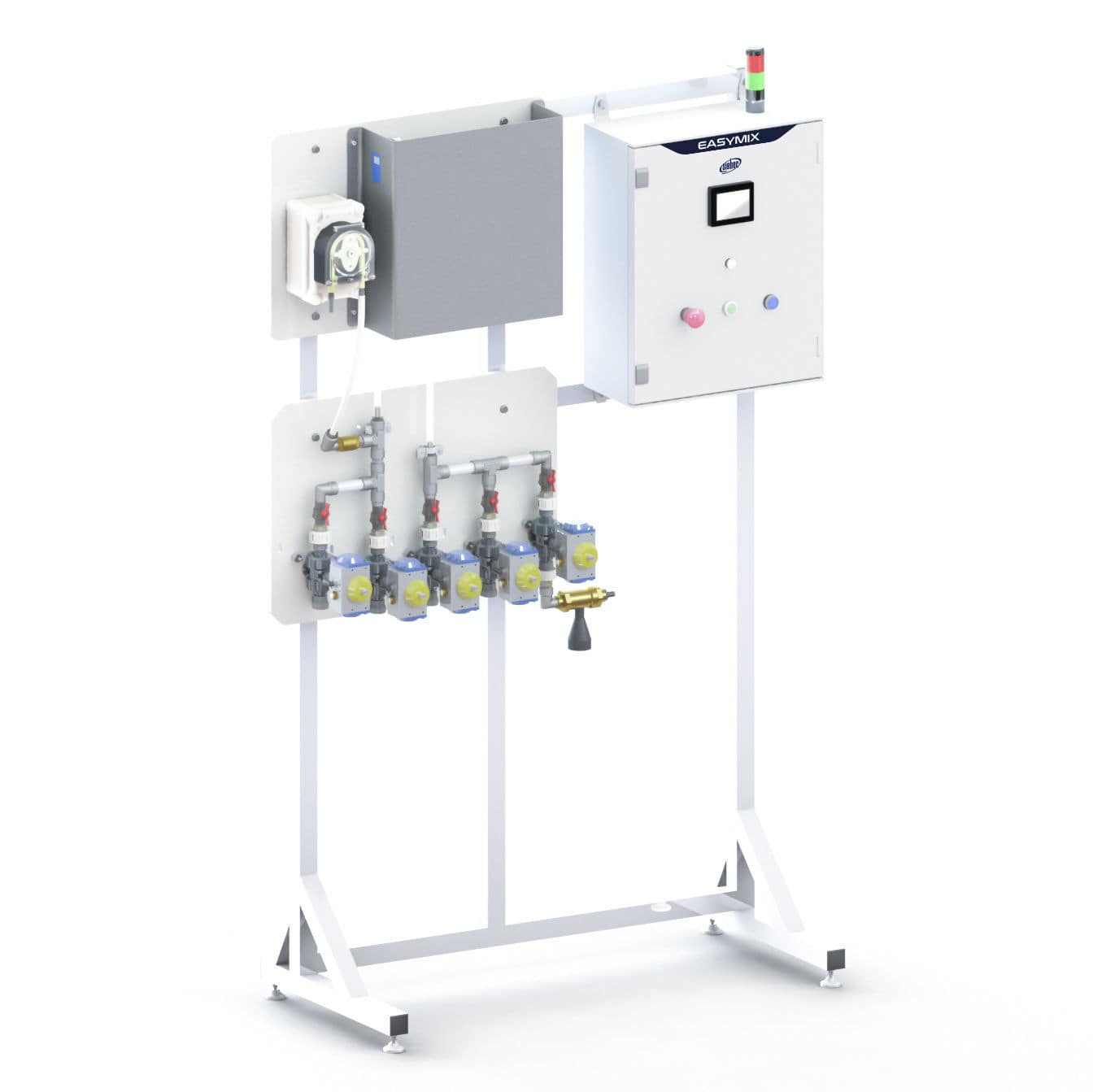 Unidad de monitorización de temperatura - EASYMIX - Siebec - de nivel / de concentración / de pH