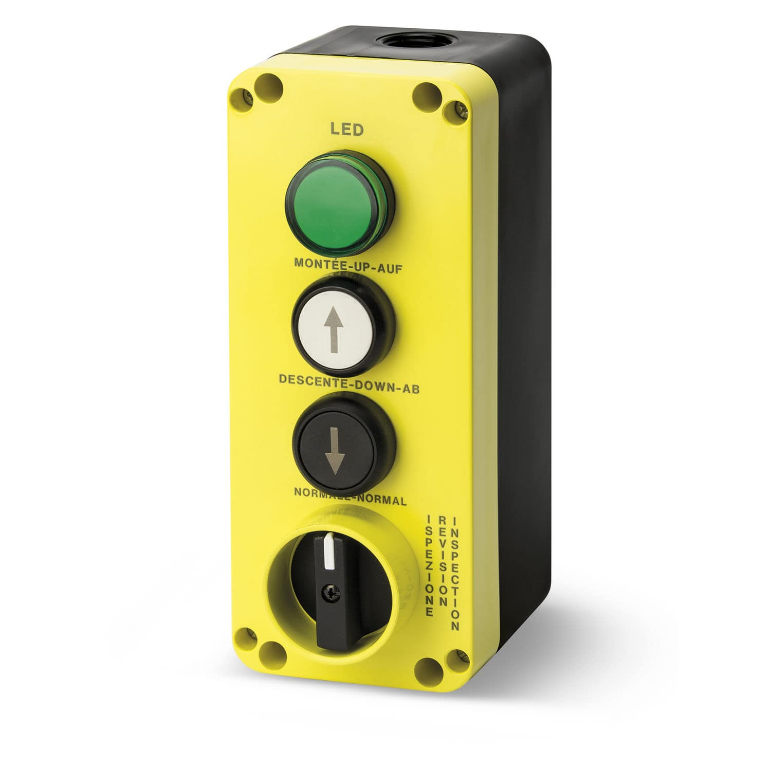 Caja botonera con 3 botones - GM483 - Giovenzana International B.V. - IP65 / para ascensor