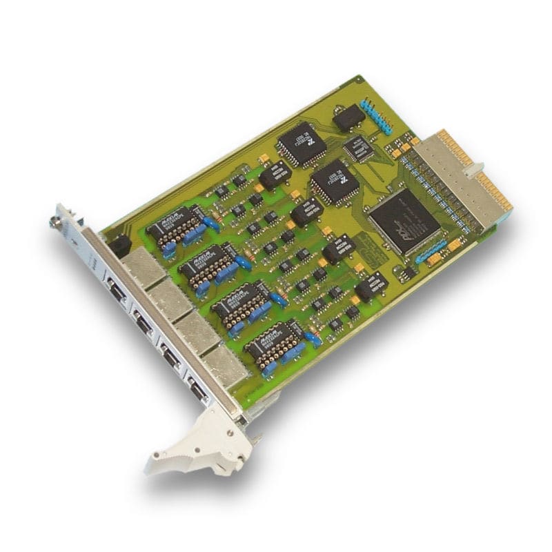 Tarjeta de interfaz CompactPCI - CPCI-ASIO4 - esd electronics gmbh - RS-232 / RS-485 / RS-422