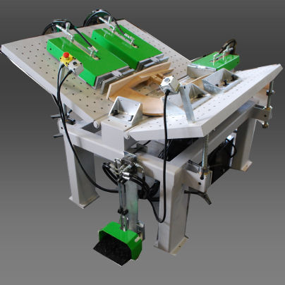 Plegadora para madera - SLB - caselli group spa - hidráulica / para mueble