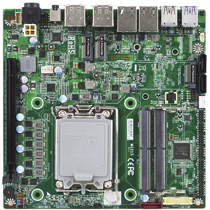 Placa madre mini-ITX - MI215H6100 - Jetway Information Co., Ltd. - Intel® Celeron® / Intel® Core ...