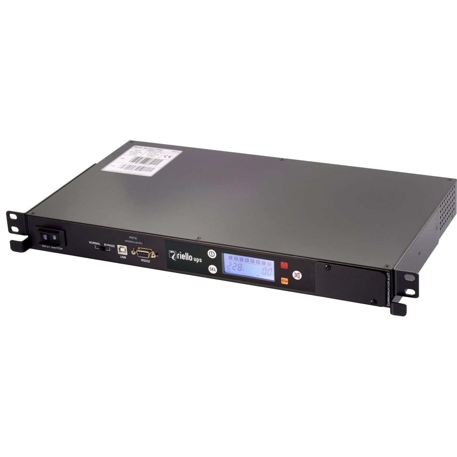 Unidad de distribución de alimentación en bastidor - Multi Socket PDU ...