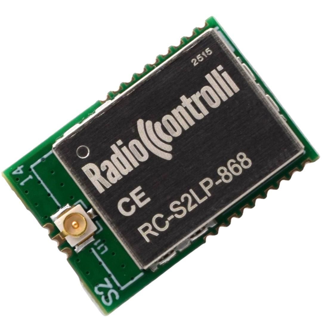 Módulo transceptor banda ISM - RC-S2LP-868 - Radiocontrolli S.R.L. - FM / FSK / de telemetría