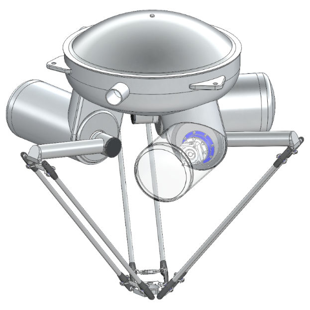 Robot delta - D4-650-HD021 - Codian Robotics - 4 ejes / pick and place ...