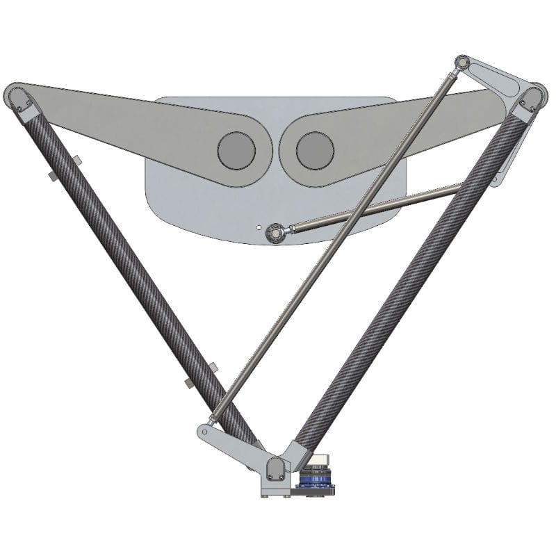 Robot delta - D2-1500-S030-DR80 - Codian Robotics - 2 ejes / pick and ...