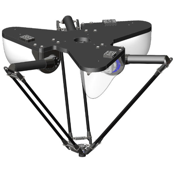 Robot delta - D4-1300-S020 - Codian Robotics - 4 ejes / pick and place ...