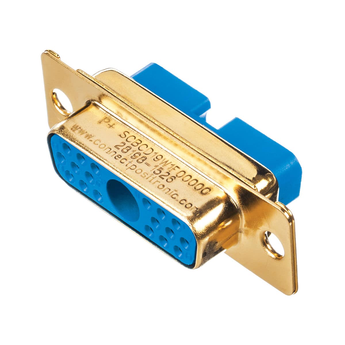 Conector D-sub - SCBCD Series - Positronic Industries - de alimentación ...