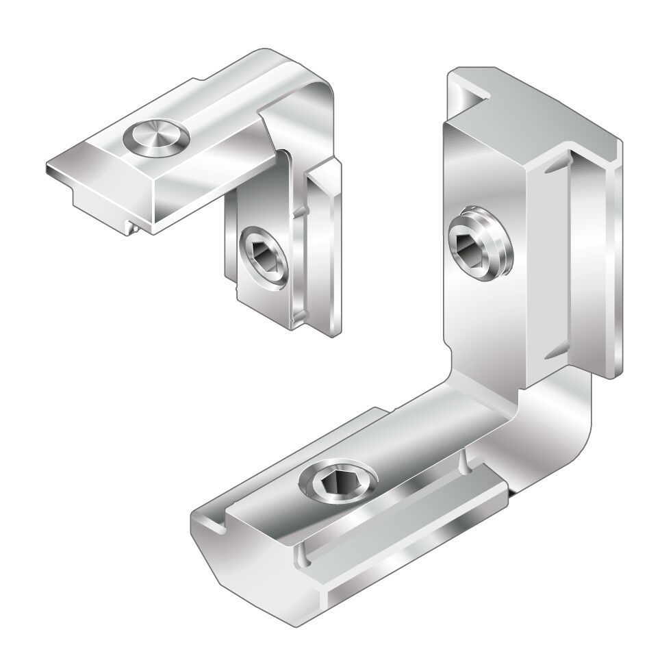 Soporte en escuadra para perfil de aluminio - 3842535577 - Bosch ...