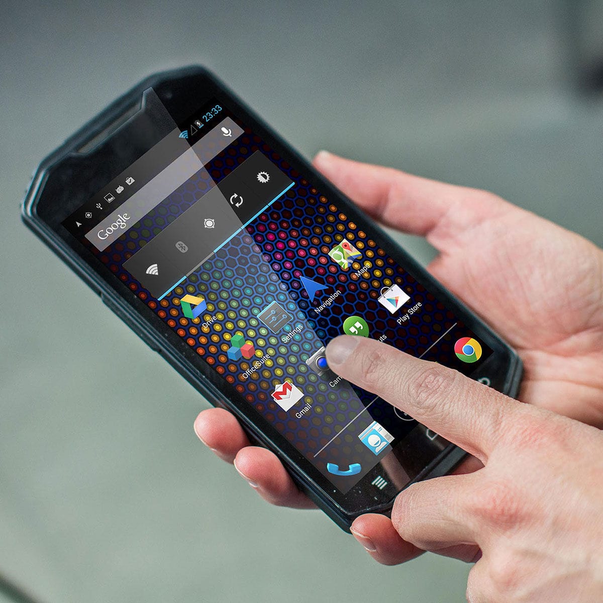 Teléfono inteligente industrial 4G LTE - F1B - LOGIC INSTRUMENT - WiFi ...