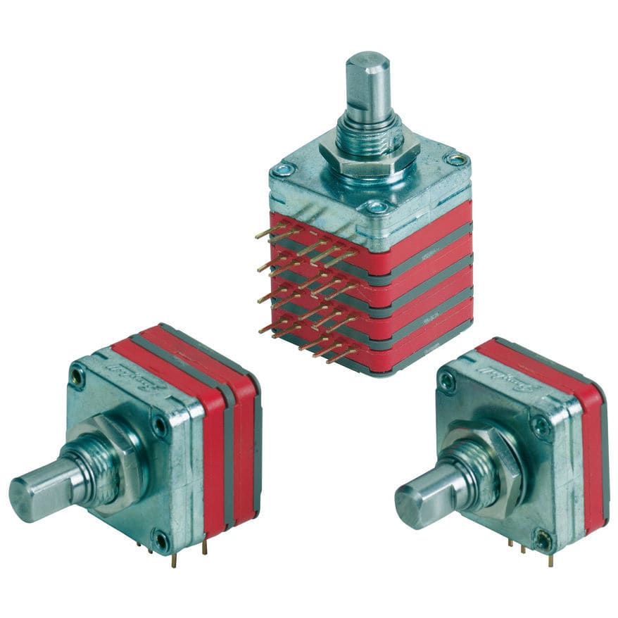 Encoder rotativo absoluto - 25 series - Grayhill - mecánico