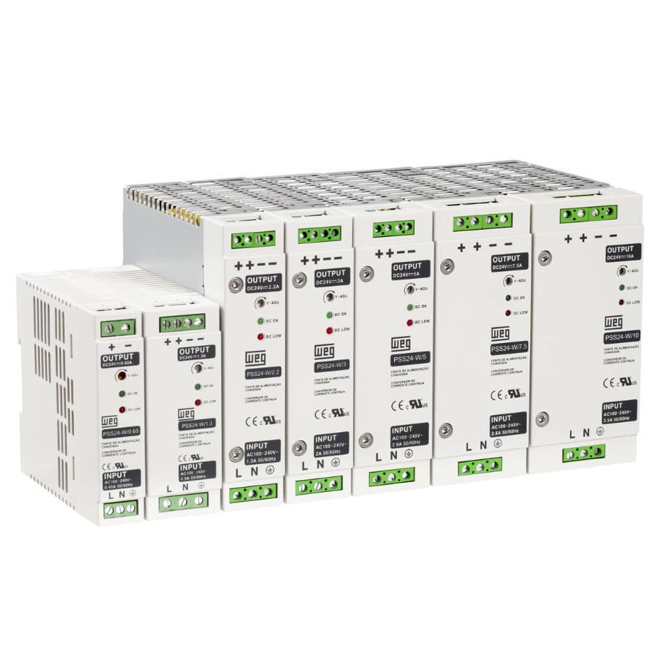Alimentación eléctrica en riel DIN - PSS24W - WEG Gear Systems GmbH ...