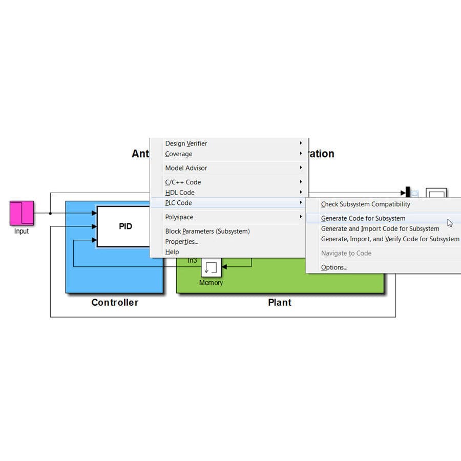 Software De Simulación Simulink Plc Coder™ The Mathworks De