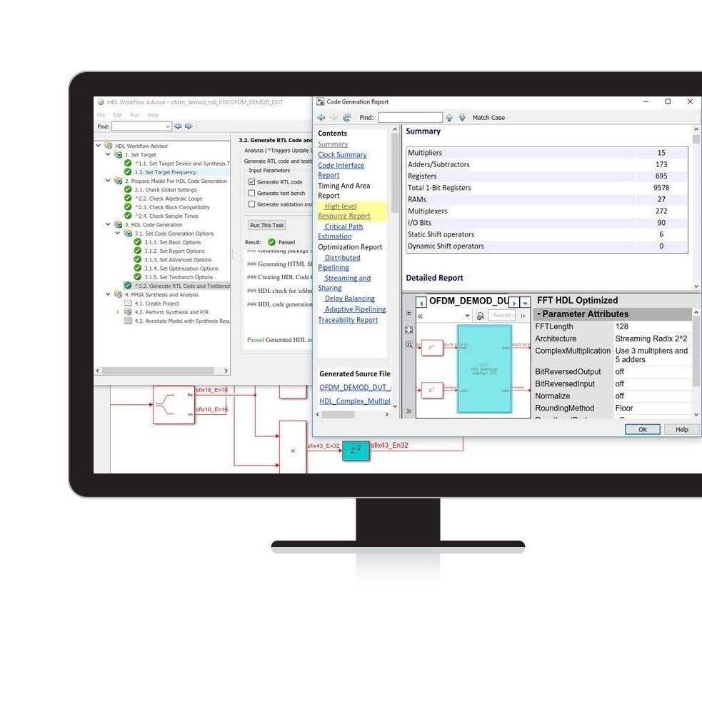 Software de programación - HDL Coder™ - The MathWorks - de FPGA