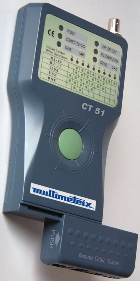 Comprobador de continuidad - CT 51 - MULTIMETRIX - para cable