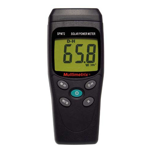 Piranómetro digital - SPM 72 - MULTIMETRIX - portátil