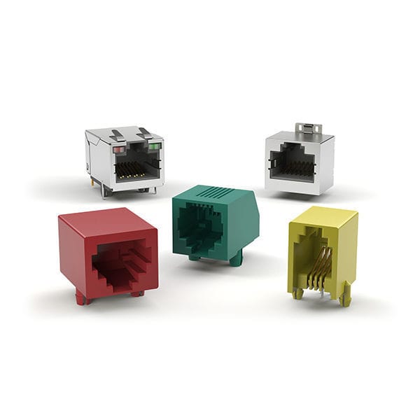 Conector jack - MTJ series - ADAM tech - de datos / PCB / SMT