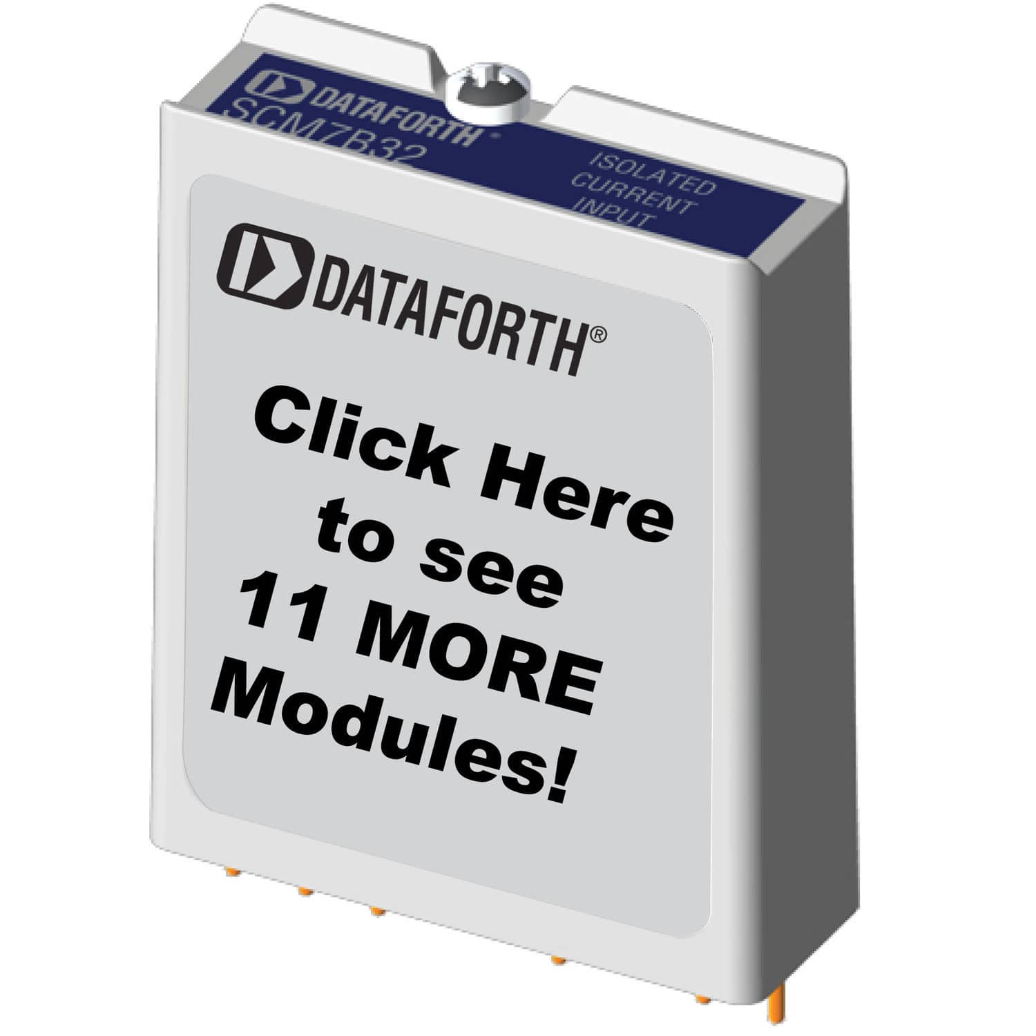 Módulo de entrada analógico - SCM7B40-XX Series - Dataforth Corporation - de tensión / aislado ...
