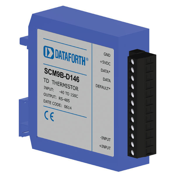Módulo de tratamiento de señal en riel DIN - SCM9B-D146 - Dataforth Corporation - de entrada ...