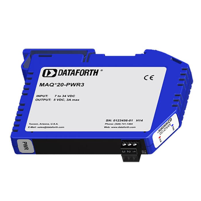 Módulo de alimentación de E/S con modo boost - MAQ20-PWR3 - Dataforth Corporation - multicanal