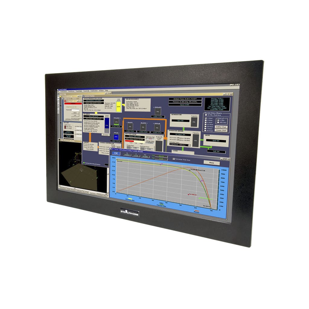 Monitor LCD - SV-2150WS-PM - Stealth - táctil / 15" / 1920 x 1080