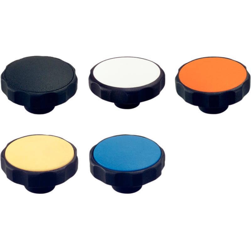 Rosca roscada - EH 24750. series - HALDER France - tipo estrella / de plástico