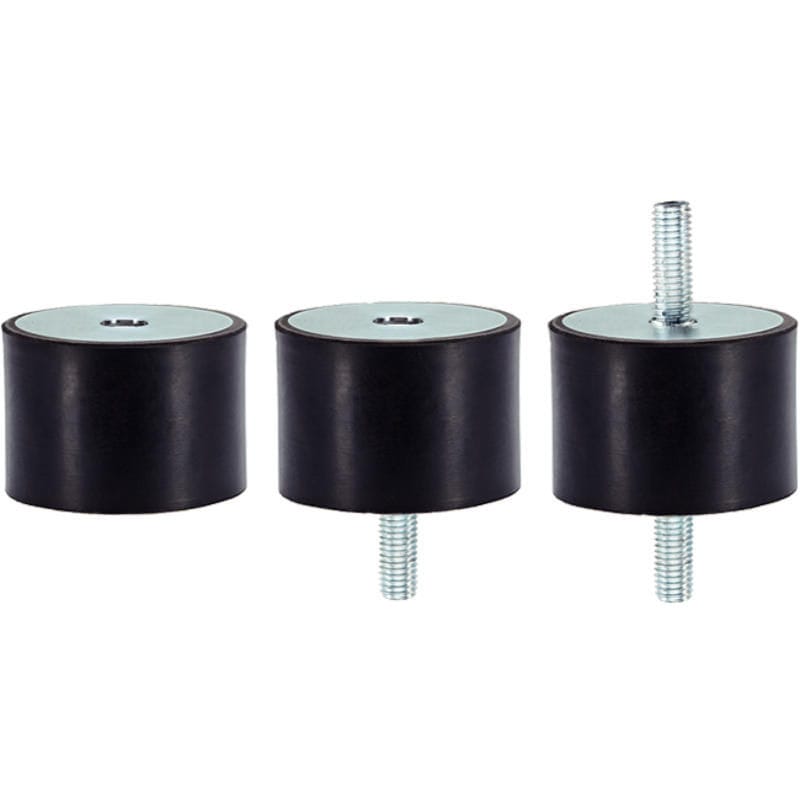 Tope amortizante de elastómero - EH 25150. series - HALDER France - cilíndrico