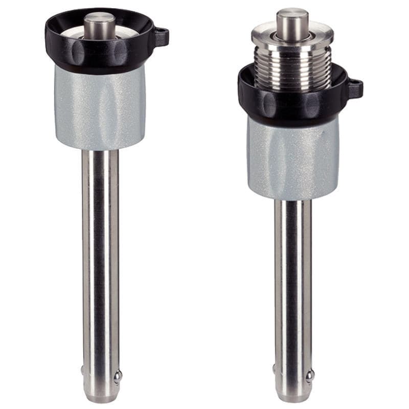 Pasador de liberación rápida con botón - EH 22370. /EH 22380. series - HALDER France - regulable