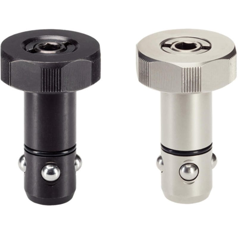 Sistema de sujeción y centrado de acero - EH 23111. series - HALDER France - mecánico / compacto ...